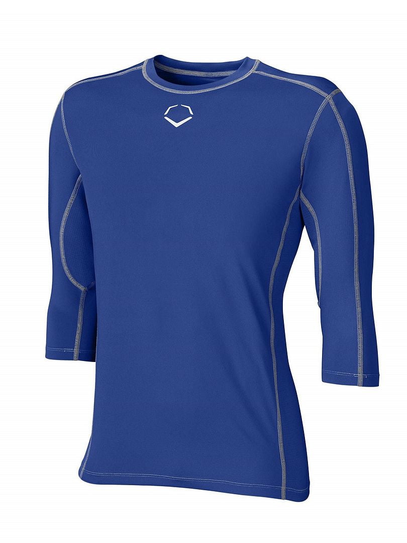 EvoShield Pro Team Adult Men's Mid Sleeve Workout Tee Shirt Moisture ...