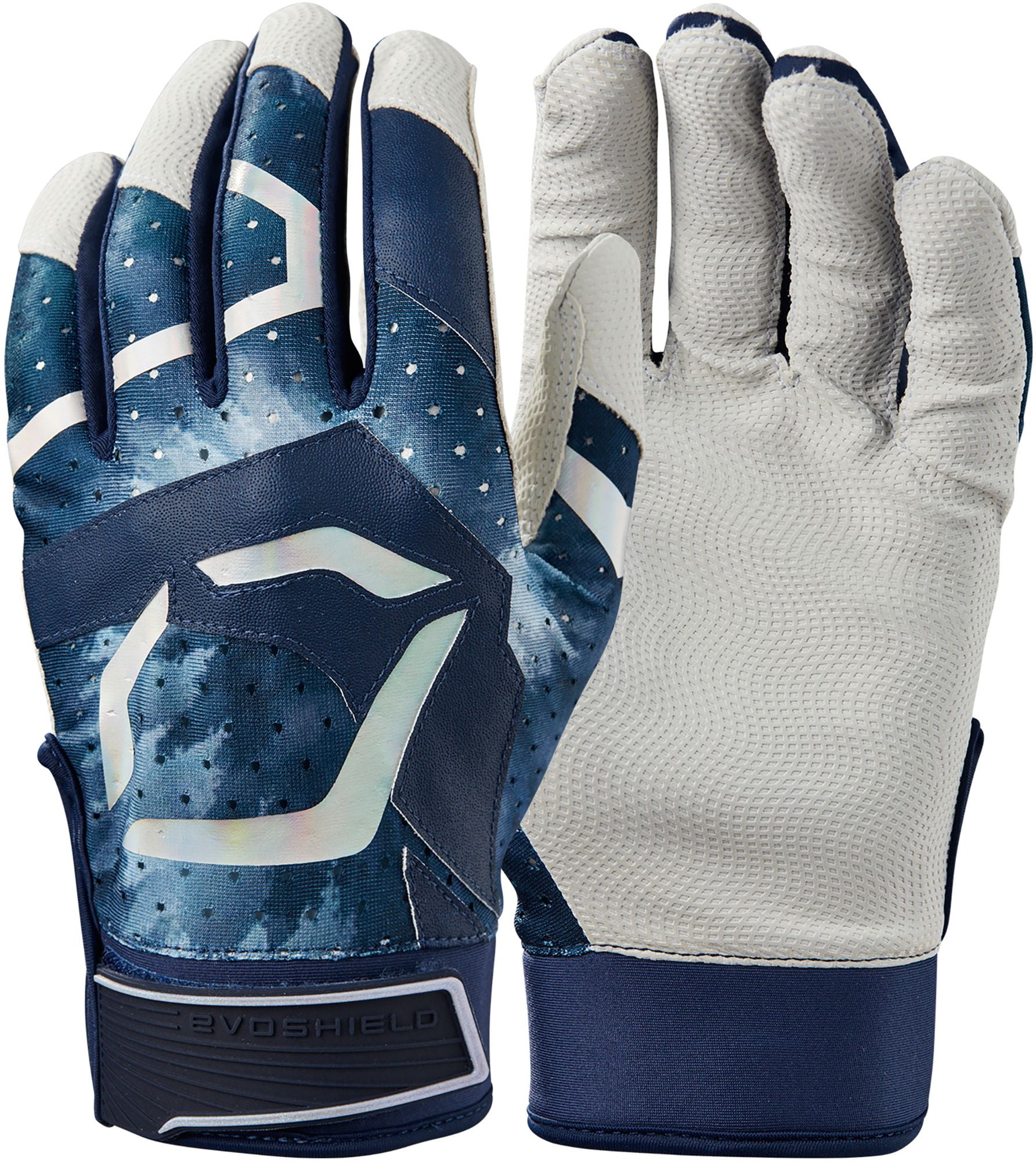 EvoShield Youth Daze Batting Gloves (Navy Blue, M) - Walmart.com