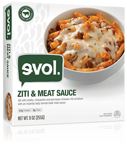 Evol Classic Single Meal Ziti Bolognese, 8.50-Ounce (8 Count) - Walmart.com