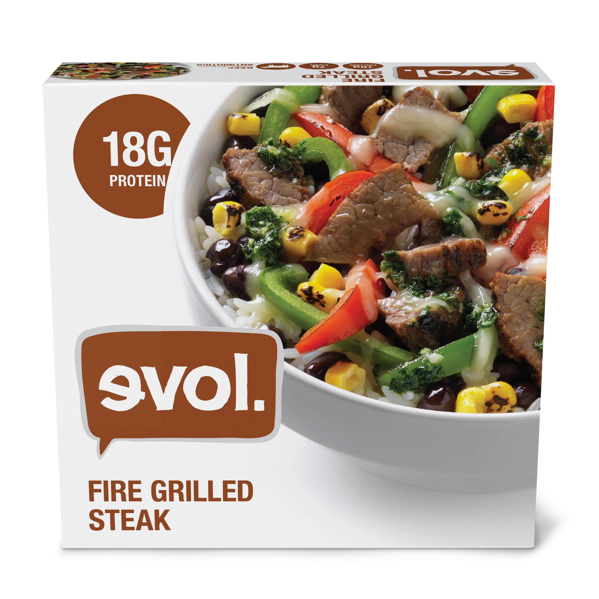 Evol Gluten Free Frozen Fire Grilled Steak, Frozen Meal, 9 oz (Frozen ...