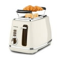 Evoloop Toaster 2 Slice, Stainless Steel 6, 1.5" Extra Wide Slots ...