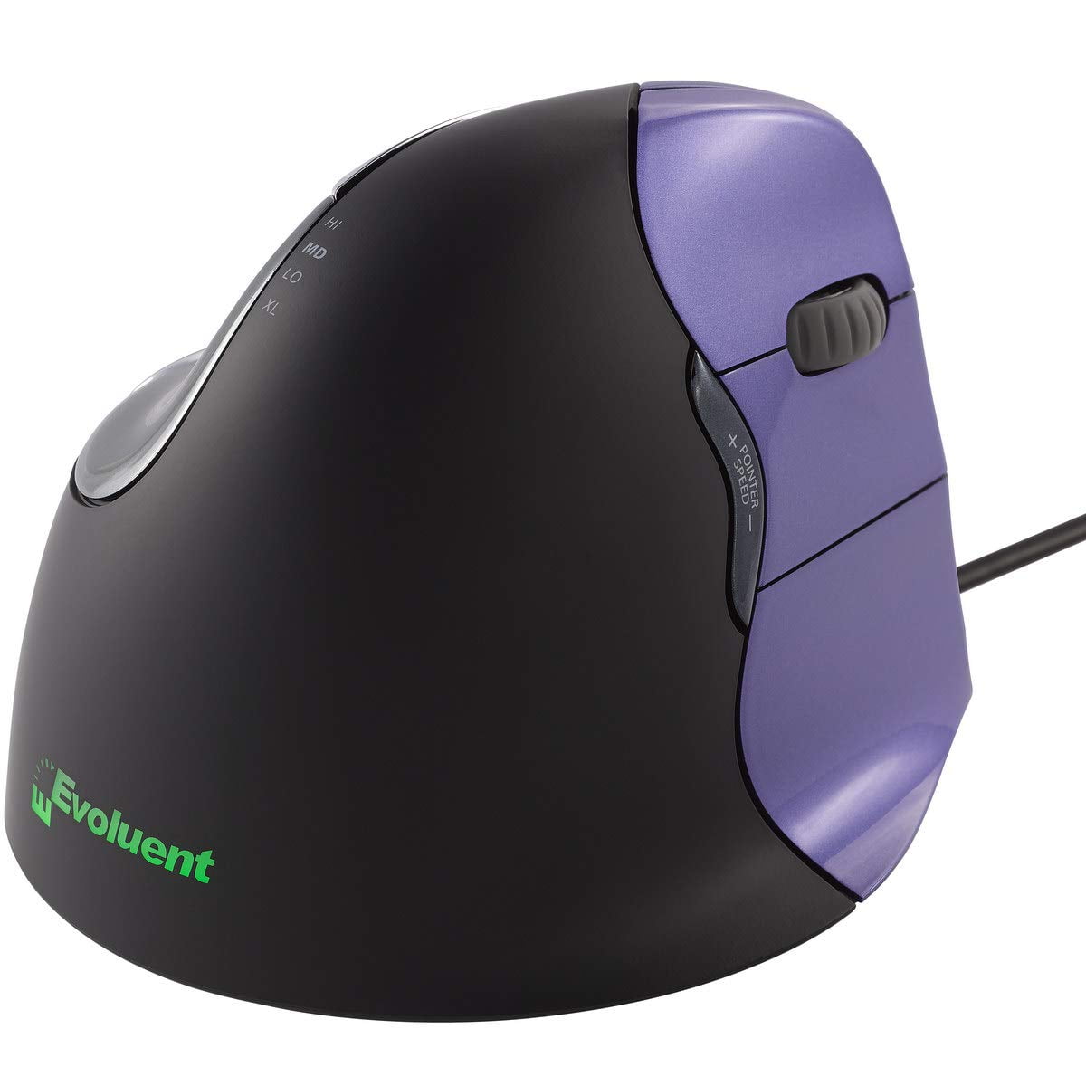 Evoluent VM4S Vertical Mouse 4 Small Right Handed Wired - Walmart.com