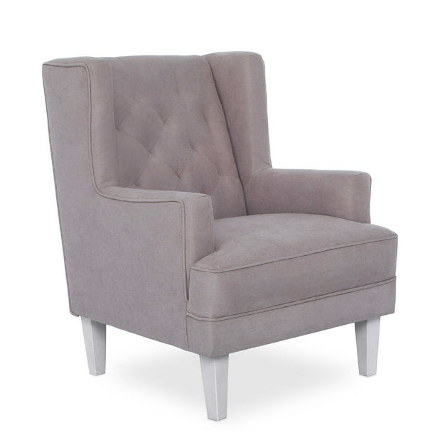 Evolur Capri Wingback 2-In-1 Tufted Rocker & Accent Chair , Bonus ...