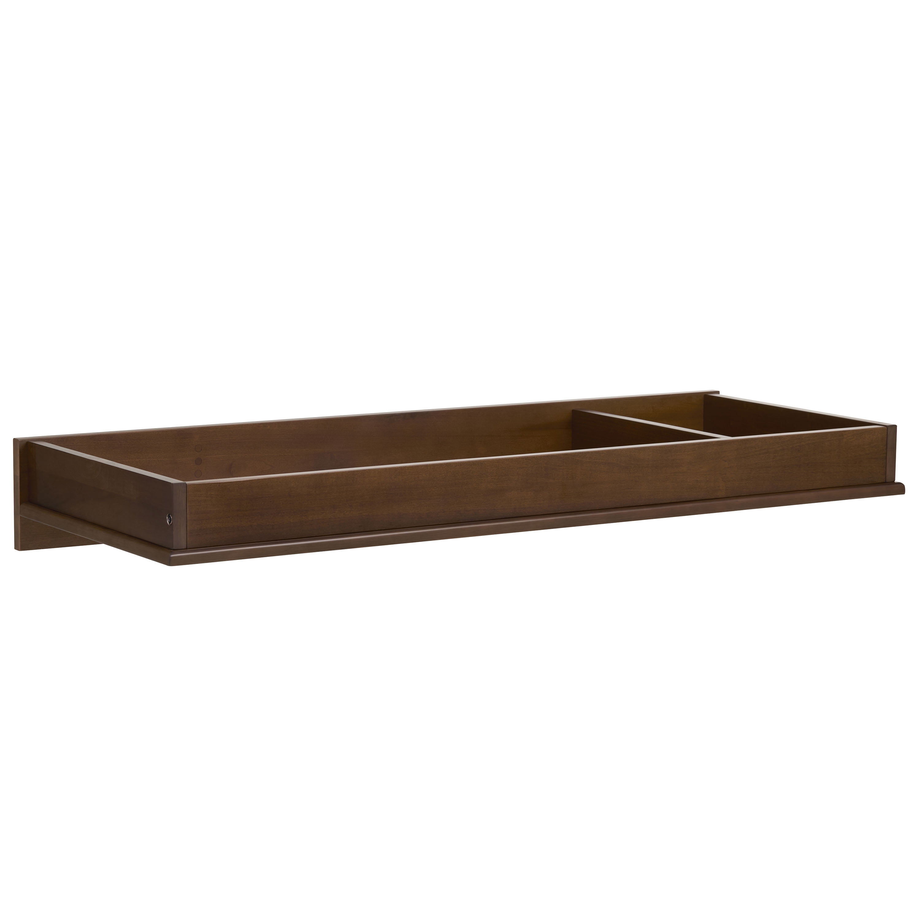 Evolur I Modern Changing Tray I Lasting Quality, Walnut - Walmart.com