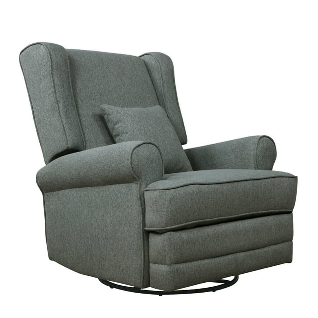 Evolur Melbourne Wing Back Swivel Glider I Nursery Glider I Durable ...