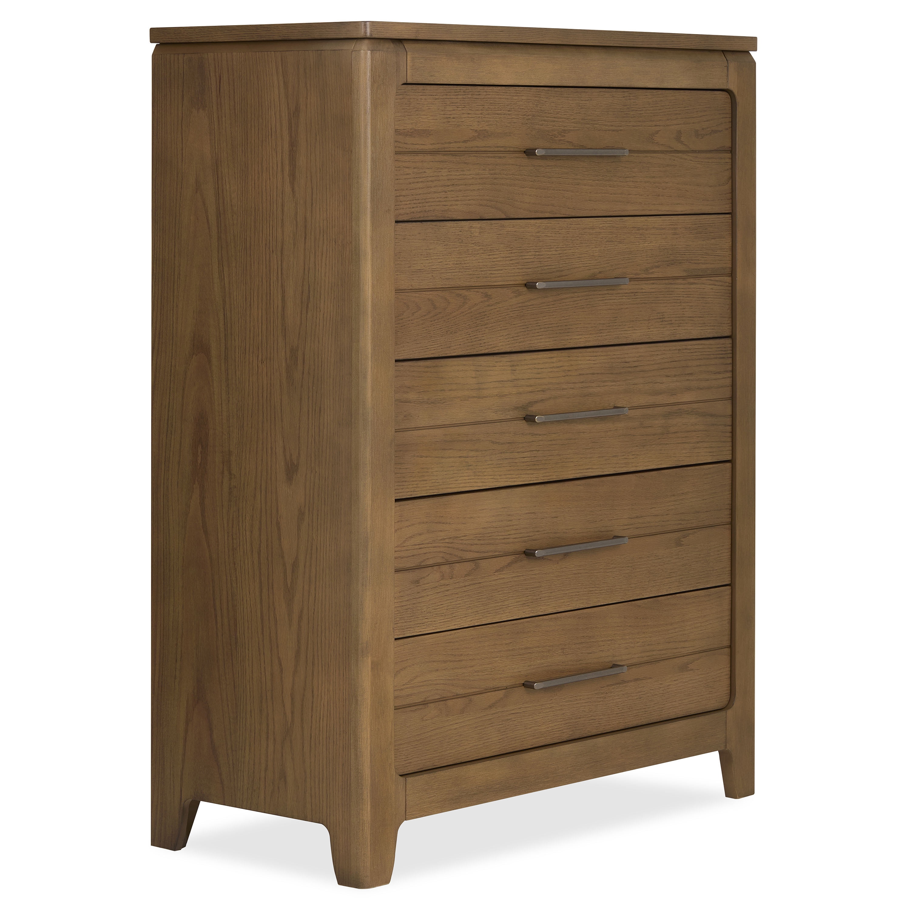 Evolur Oakley Tall Chest, Hickory - Walmart.com