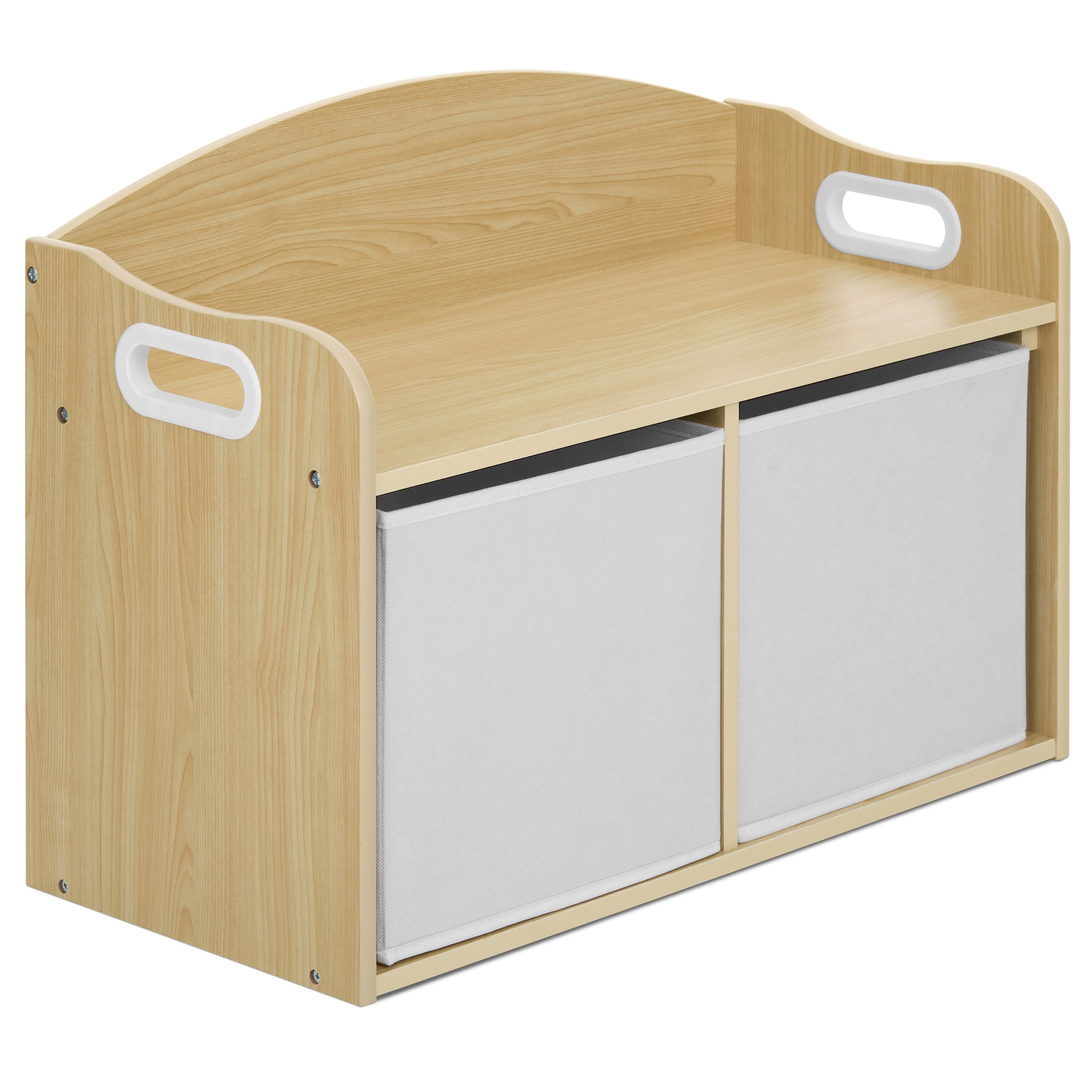 Free Shipping! evolur Wooden Storage Bench with Spacious Compartments ...