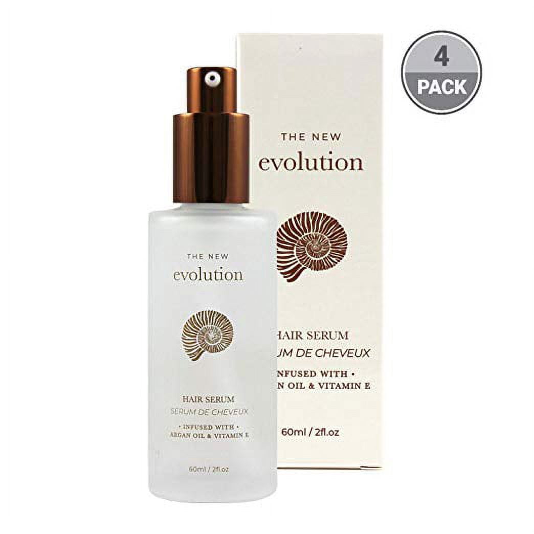 Evolution Argan Oil Hair Serum with Vitamin E and Aloe Vera, 2 Fl. Oz ...