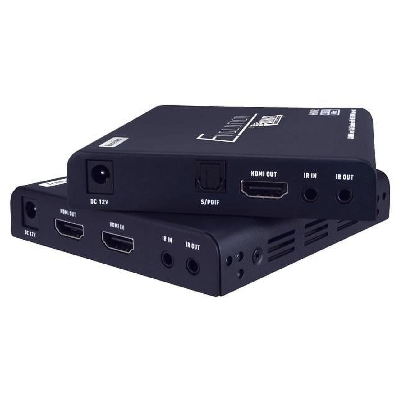 Evolution EVEX4K70 4K 70 m HDMI Extender with Loop Out Digital Optical ...