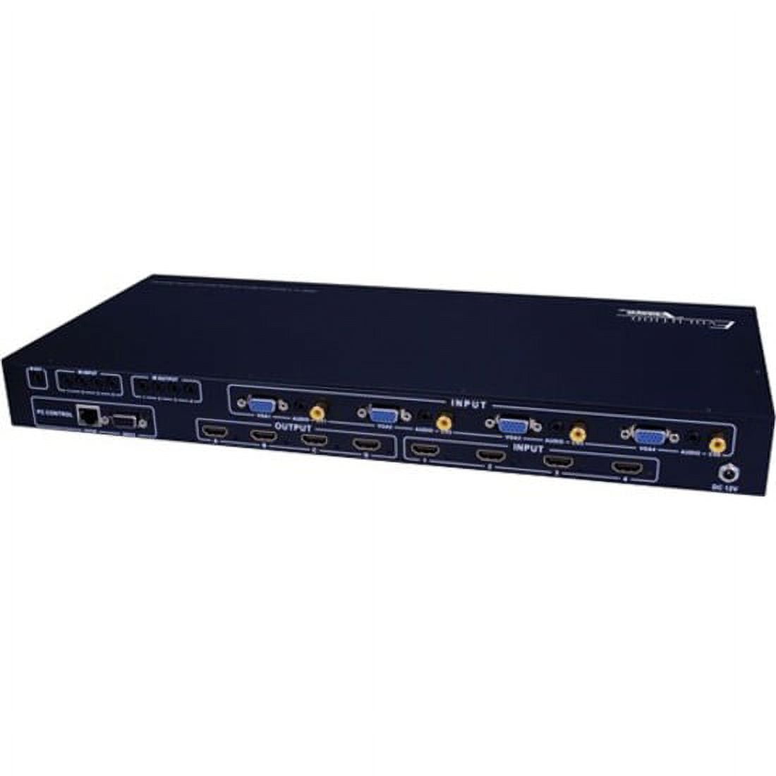 Evolution HDMI 4 x 4 Multi-format Matrix with Video Wall and Seamless Multiview - Walmart.com