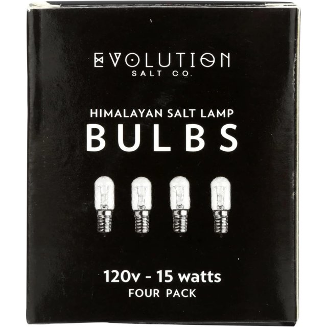 Evolution Himalayan Salt Lamp Bulbs, 15W Warm White Decorative Light ...