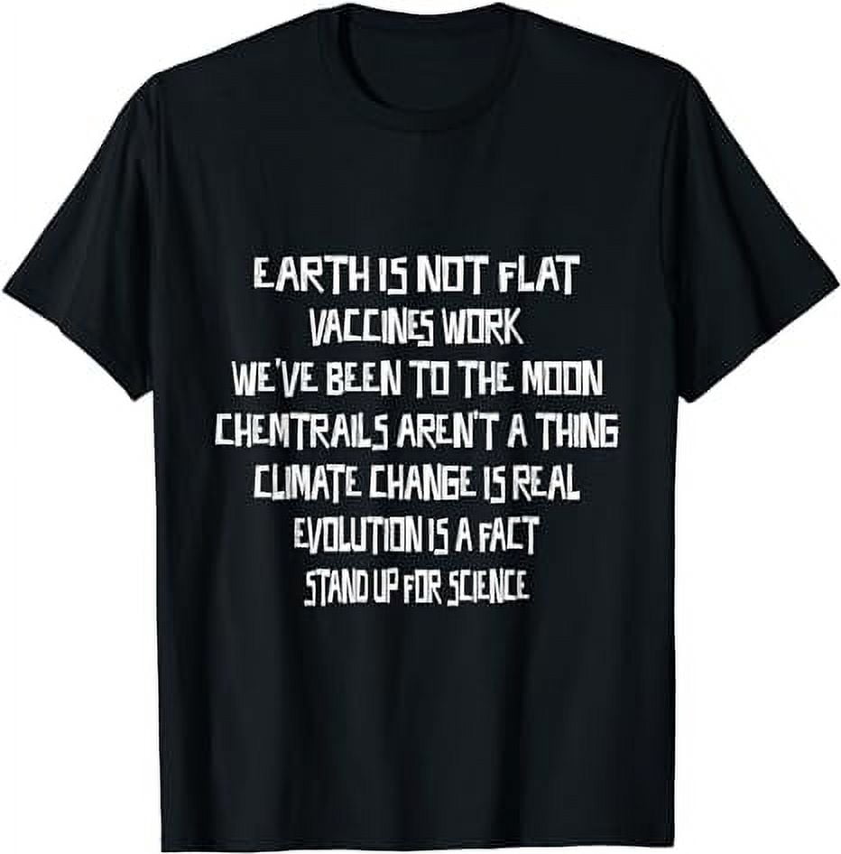 Evolution Is A Fact - Science Sarcastic Funny T-Shirt - Walmart.com