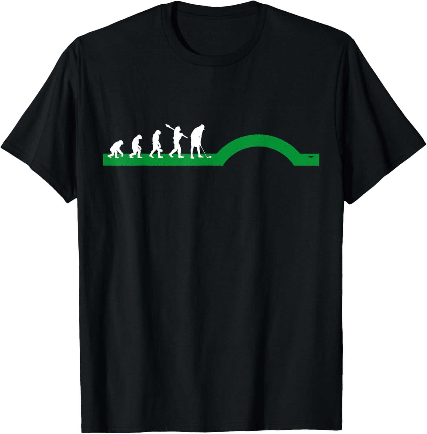 Evolution Mini Golf Player Gift Idea MiniGolf Fans T-Shirt - Walmart.com