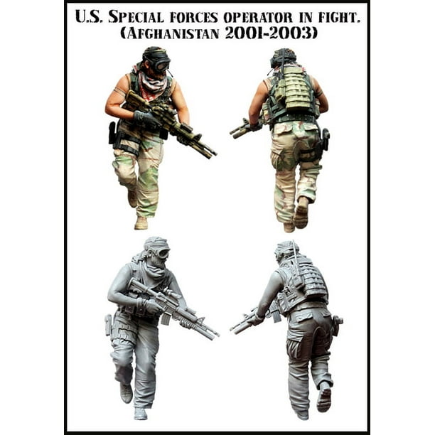 Evolution Miniatures 1:35 US Special Forces Operator Afghan 2001 Kit # ...