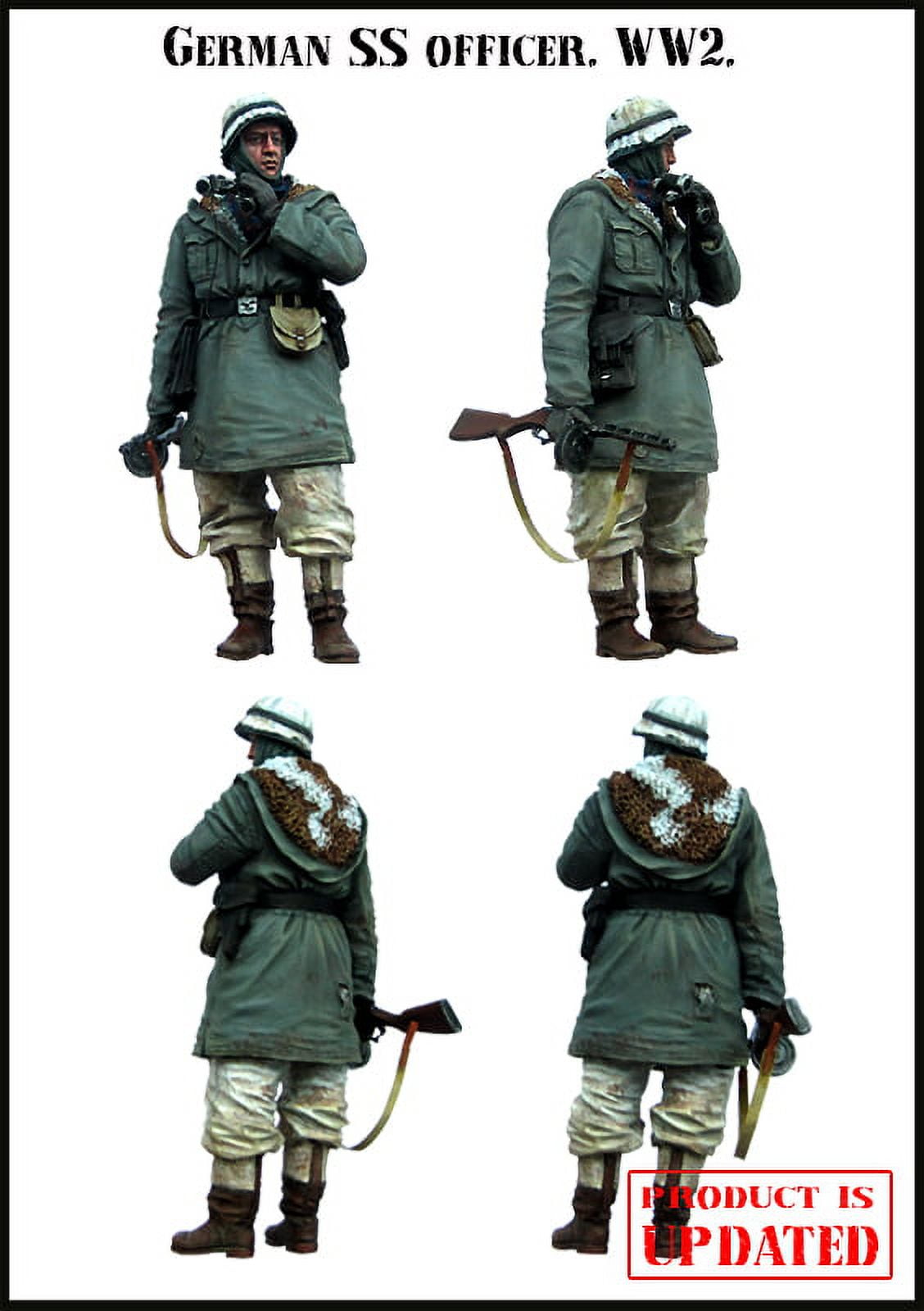 Evolution Miniatures 1:35 WWII German SS Officer Figure Kit #EM-35005 ...