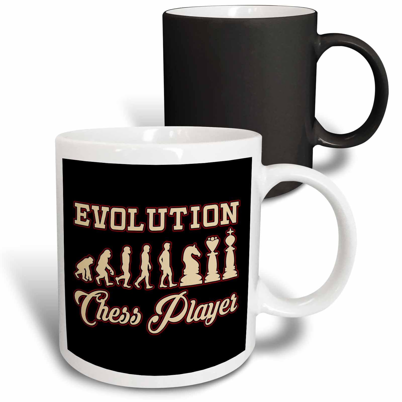 3drose, Evolution of Chess Player Casino Game, 11oz Magic Transforming ...