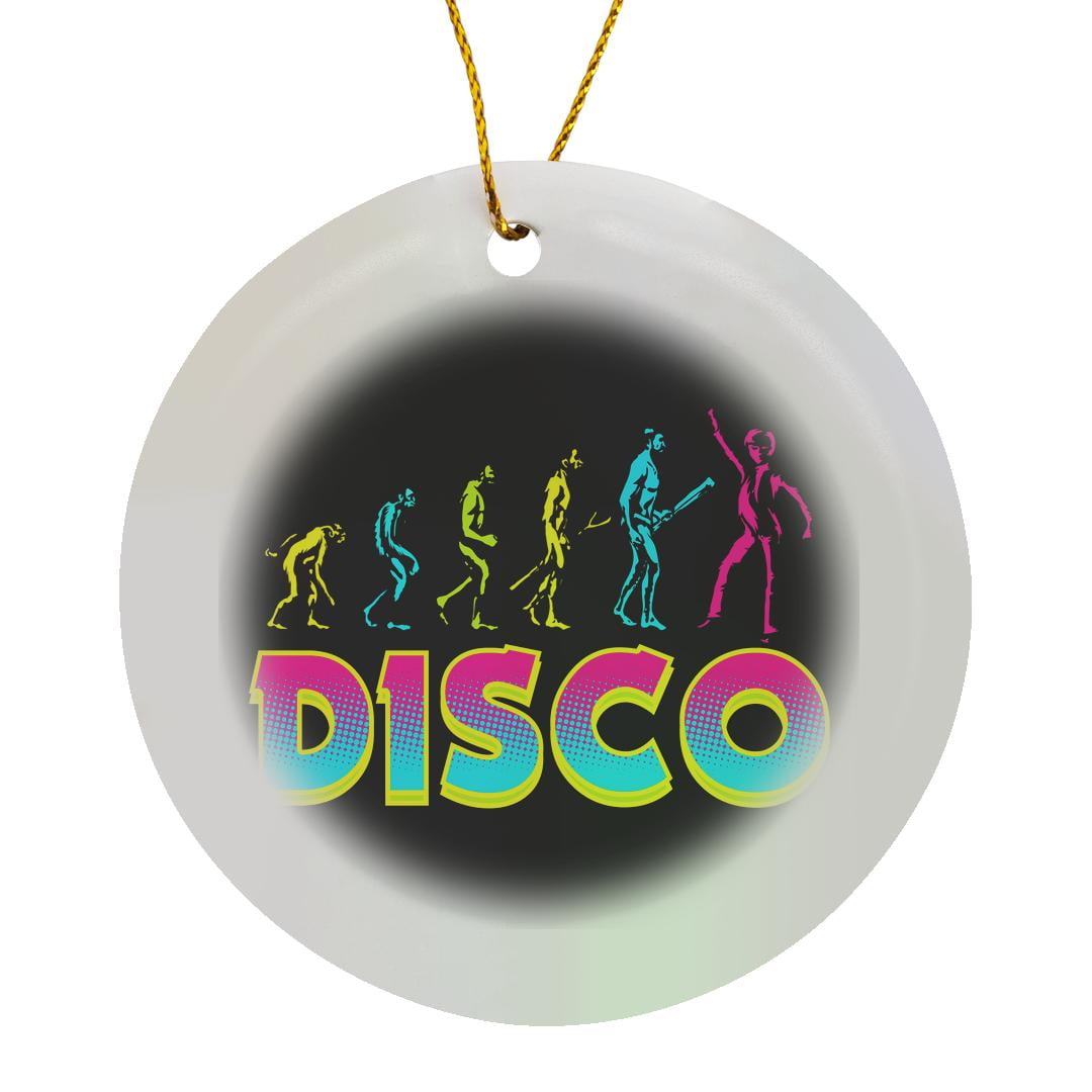 3drose, Evolution of Disco Dancer with Many Colors, Circle Porcelain ...