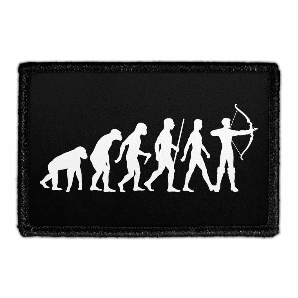 Evolution Of Man - Archery - Removable Patch - Walmart.com