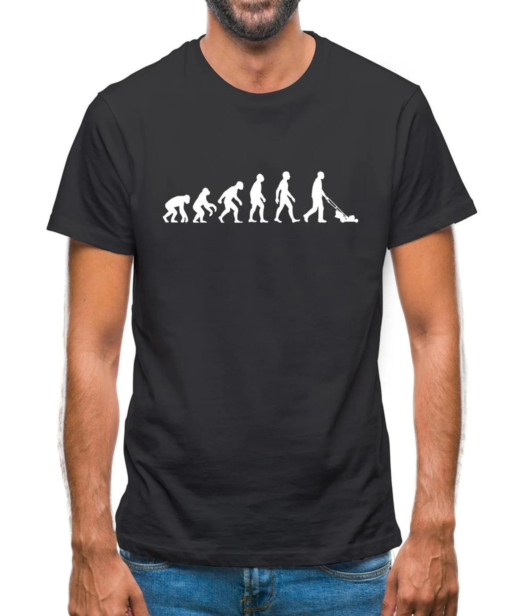 Evolution Of Man Lawn Mower Shirt Unisex - Walmart.com