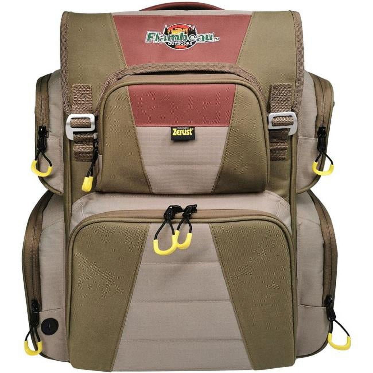 Evolution Outdoor Heritage Zerust Tackle Bag with 3 Utility Boxes, 3 ...