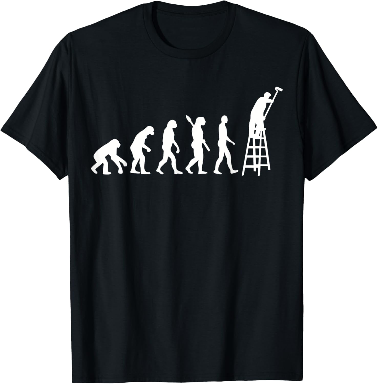 Evolution Painter T-Shirt - Walmart.com