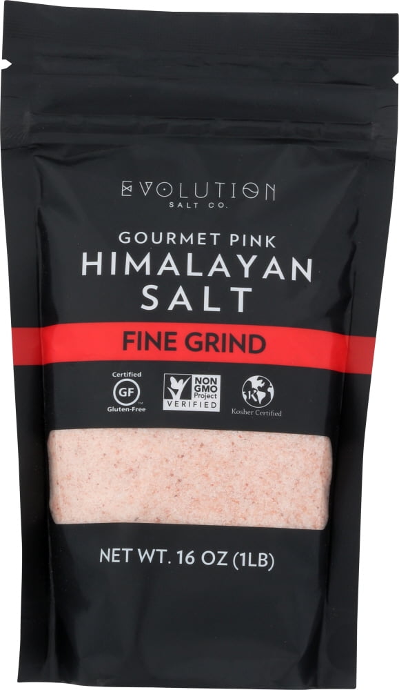 Evolution Salt: Fine Grind Himalayan Salt, 1 Lb - Walmart.com