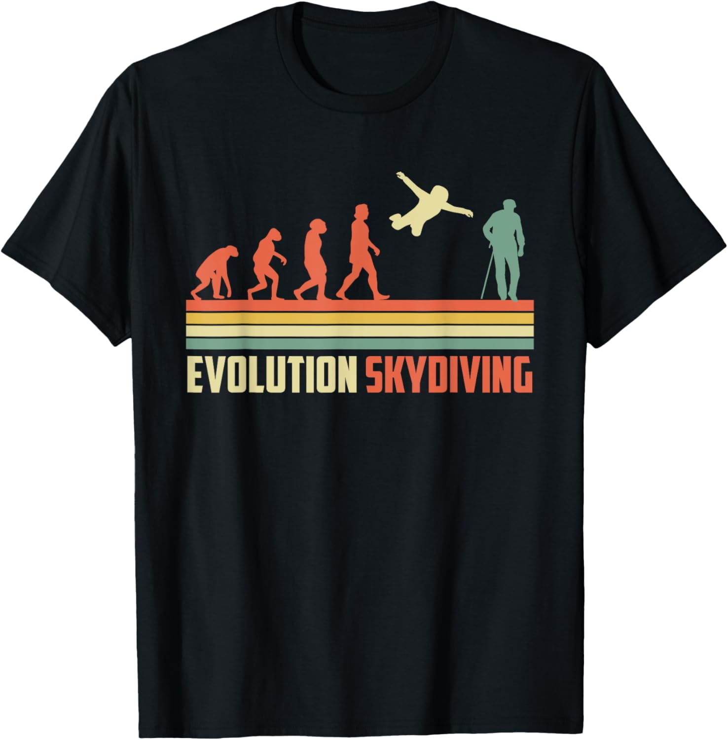 Evolution Skydiving Skydiver Extreme Hobby Skydive T-Shirt - Walmart.com