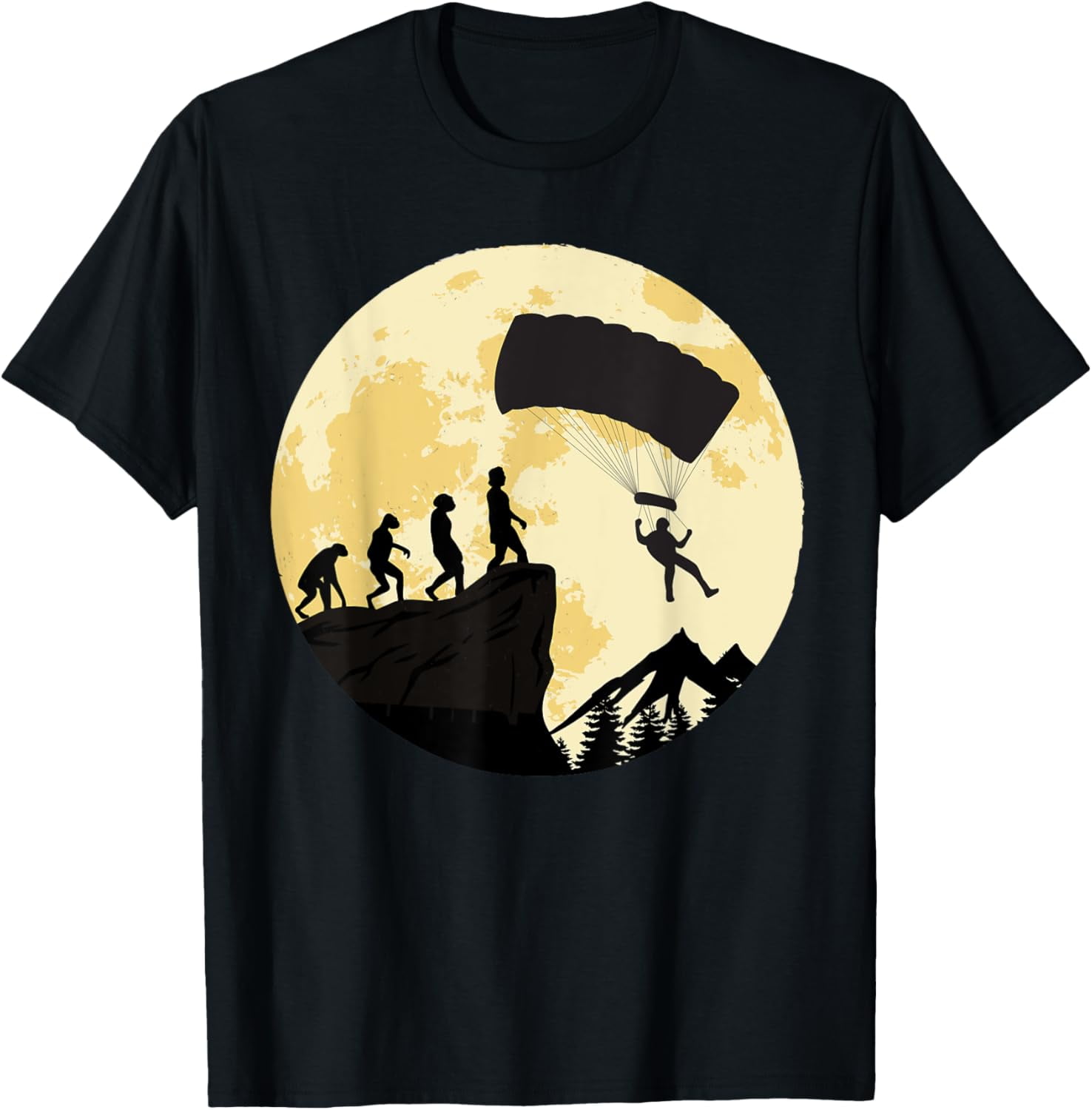 Evolution Skydiving Skydiver Extreme Hobby Skydive T-Shirt - Walmart.com