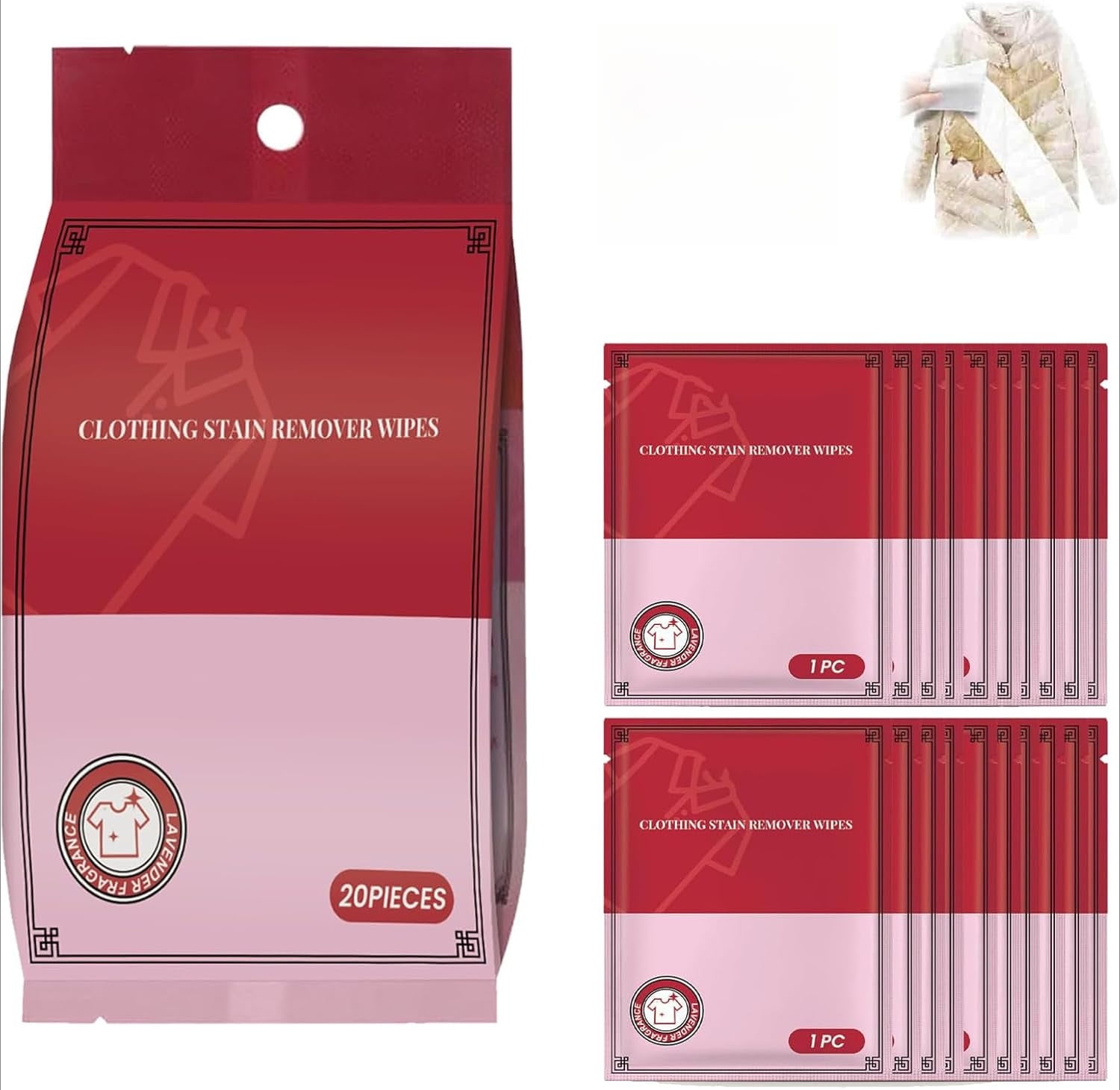 Evolution Stain Remover Wet Wipes, Portable Emergency Stain Remover ...