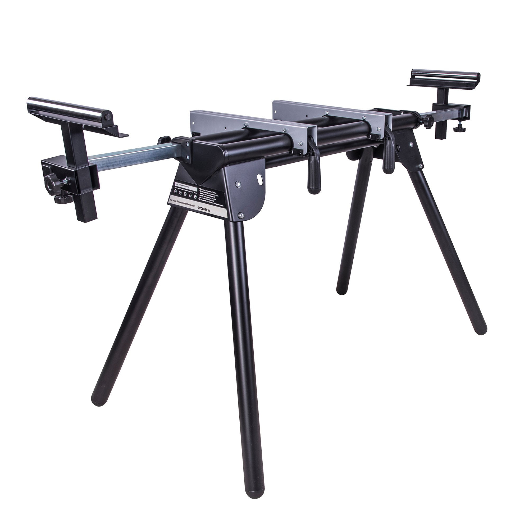 Evolution Portable & Adjustable Universal Miter Saw Stand with Folding ...