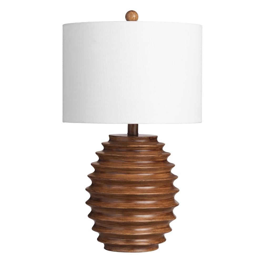 Evolution by Crestview Collection Melmore Honeycomb Table Lamp in Brown ...