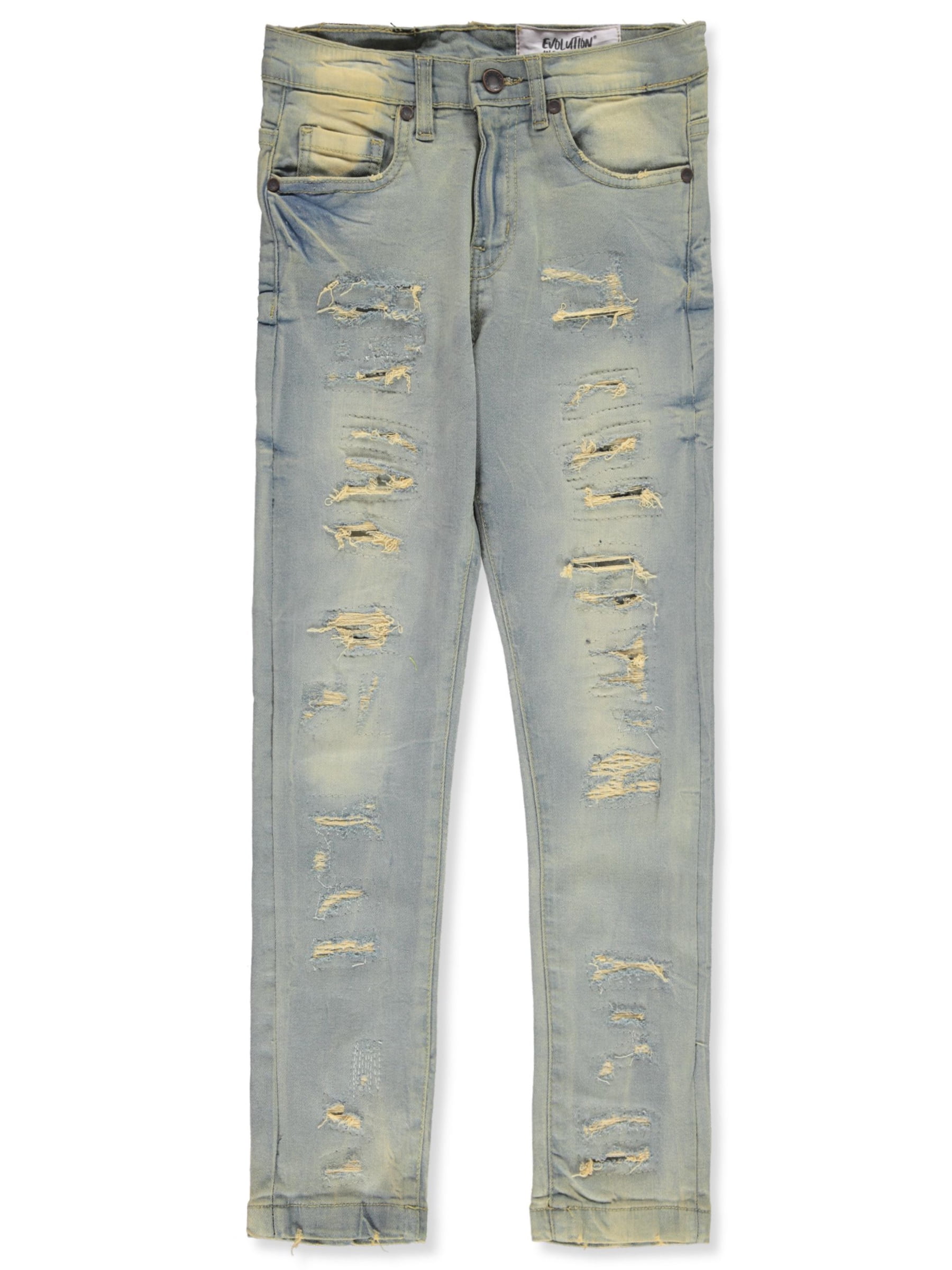 Evolution in Design Boys' Moto Rip Jeans - tint, 14 (Big Boys ...