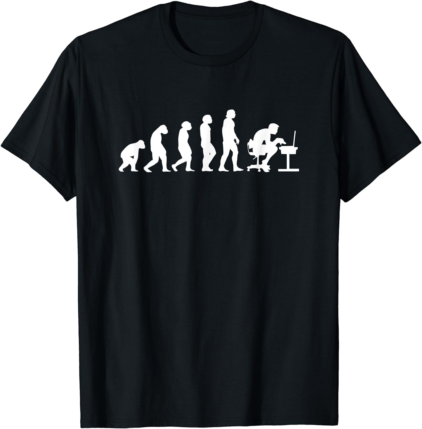 Evolution of Computer Scientist T-Shirt - Walmart.com