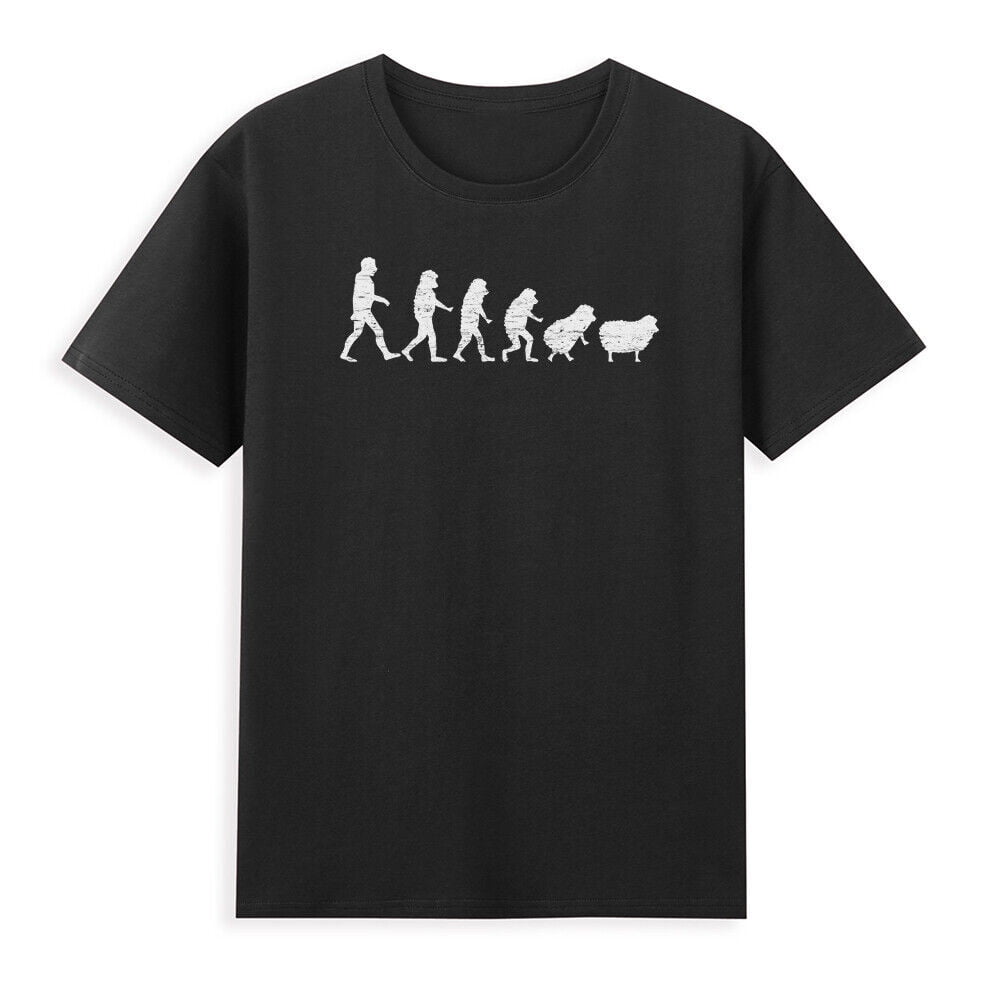 Evolution of Sheep Shirt Funny Wake Up Sheeple Sheep No Vax Retro Men's ...