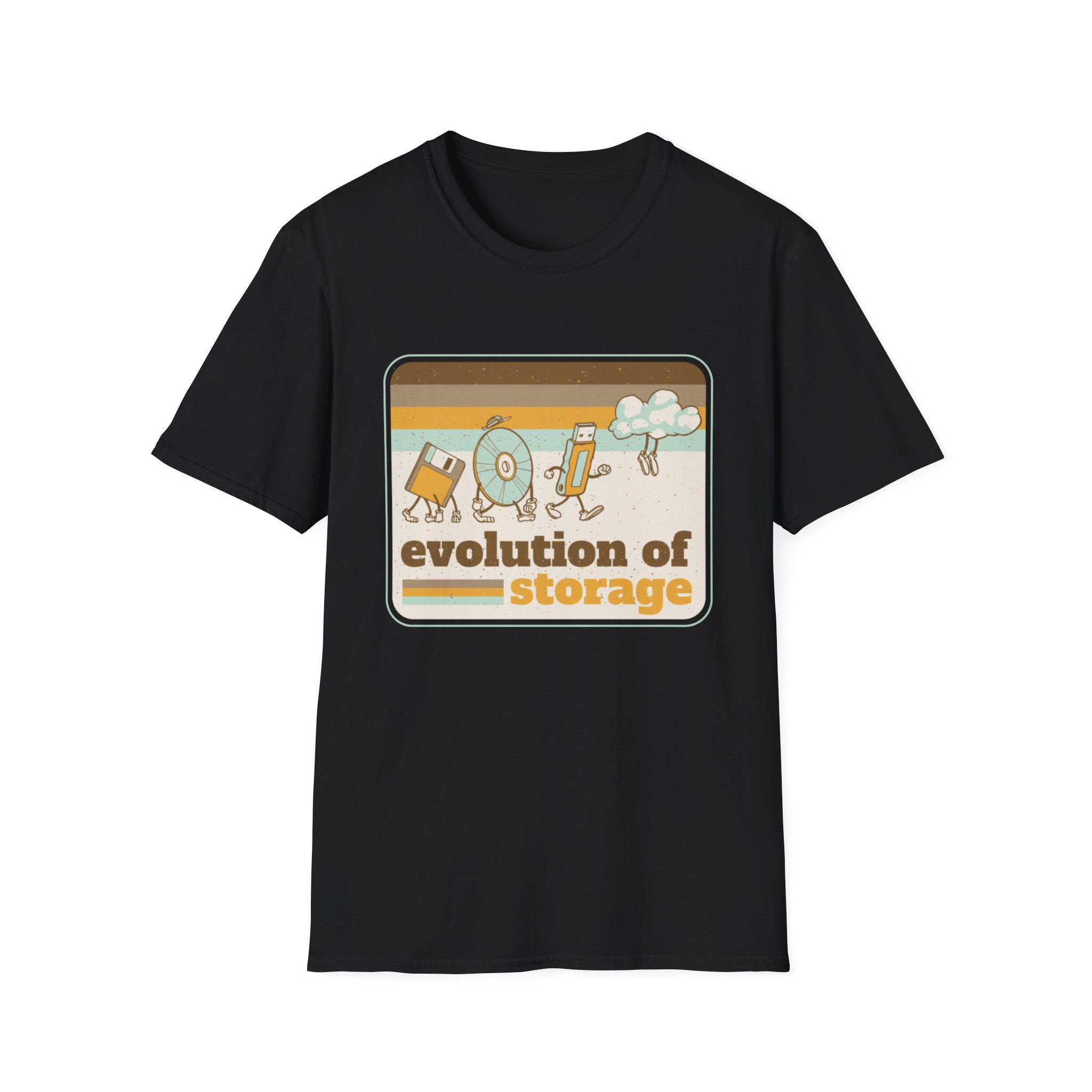 Evolution of Storage Graphic Novelty CD ROM Disc Cloud - Walmart.com