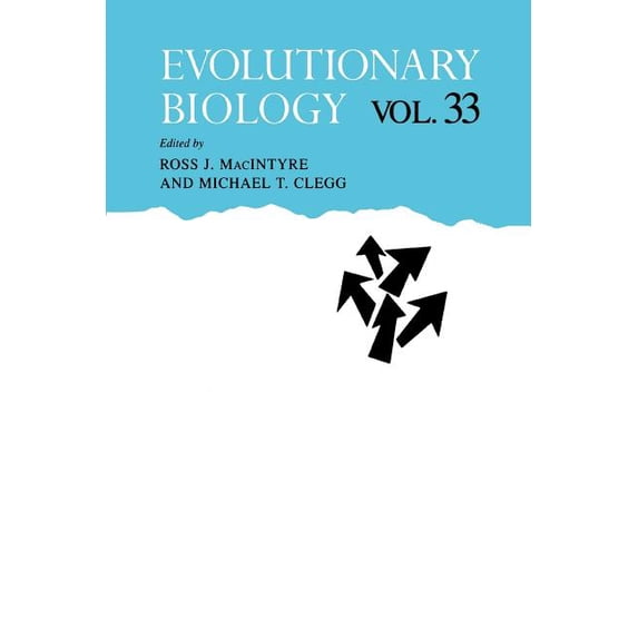 Evolutionary Biology Evolutionary Biology, Book 33, (Paperback ...
