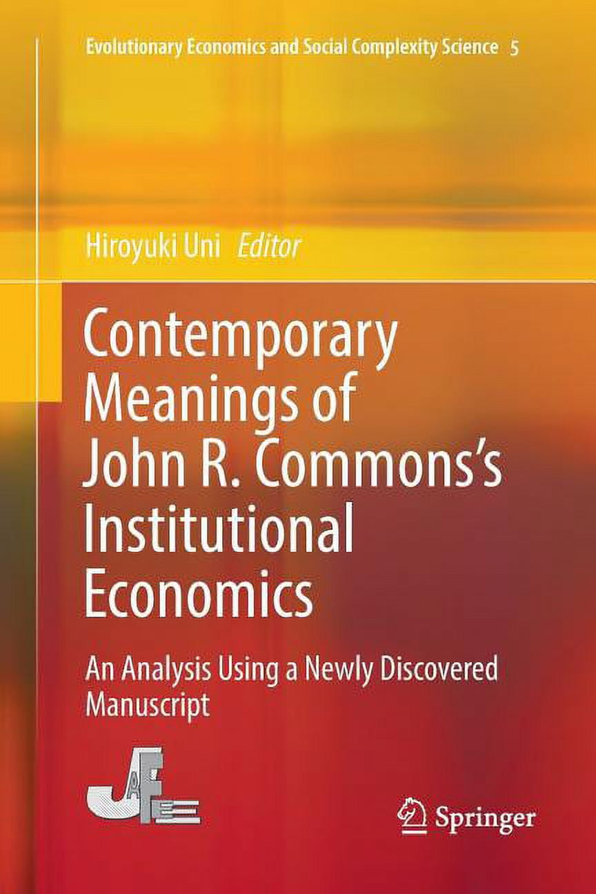 Evolutionary Economics and Social Complexity Science: Contemporary ...