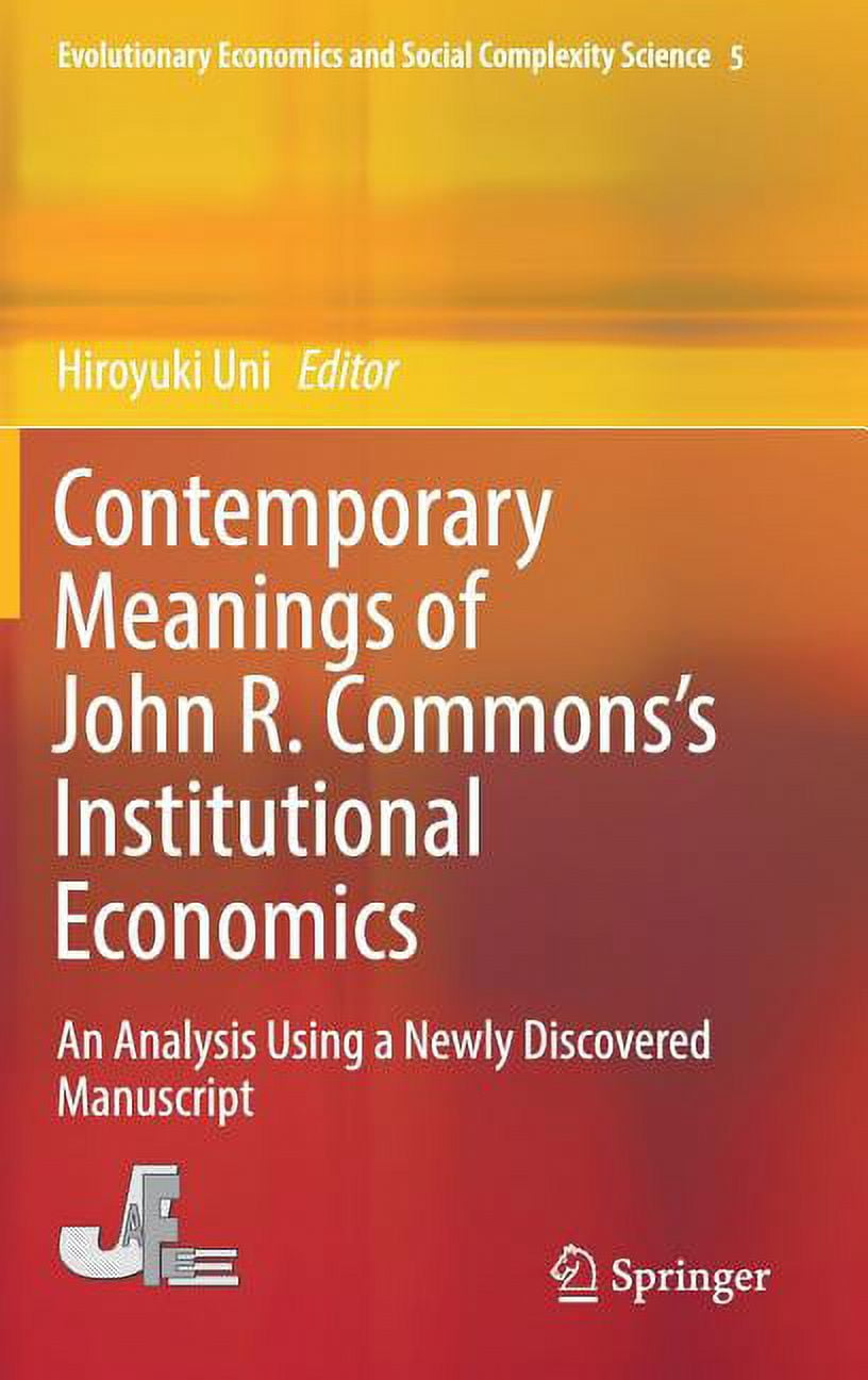 Evolutionary Economics and Social Complexity Science: Contemporary ...