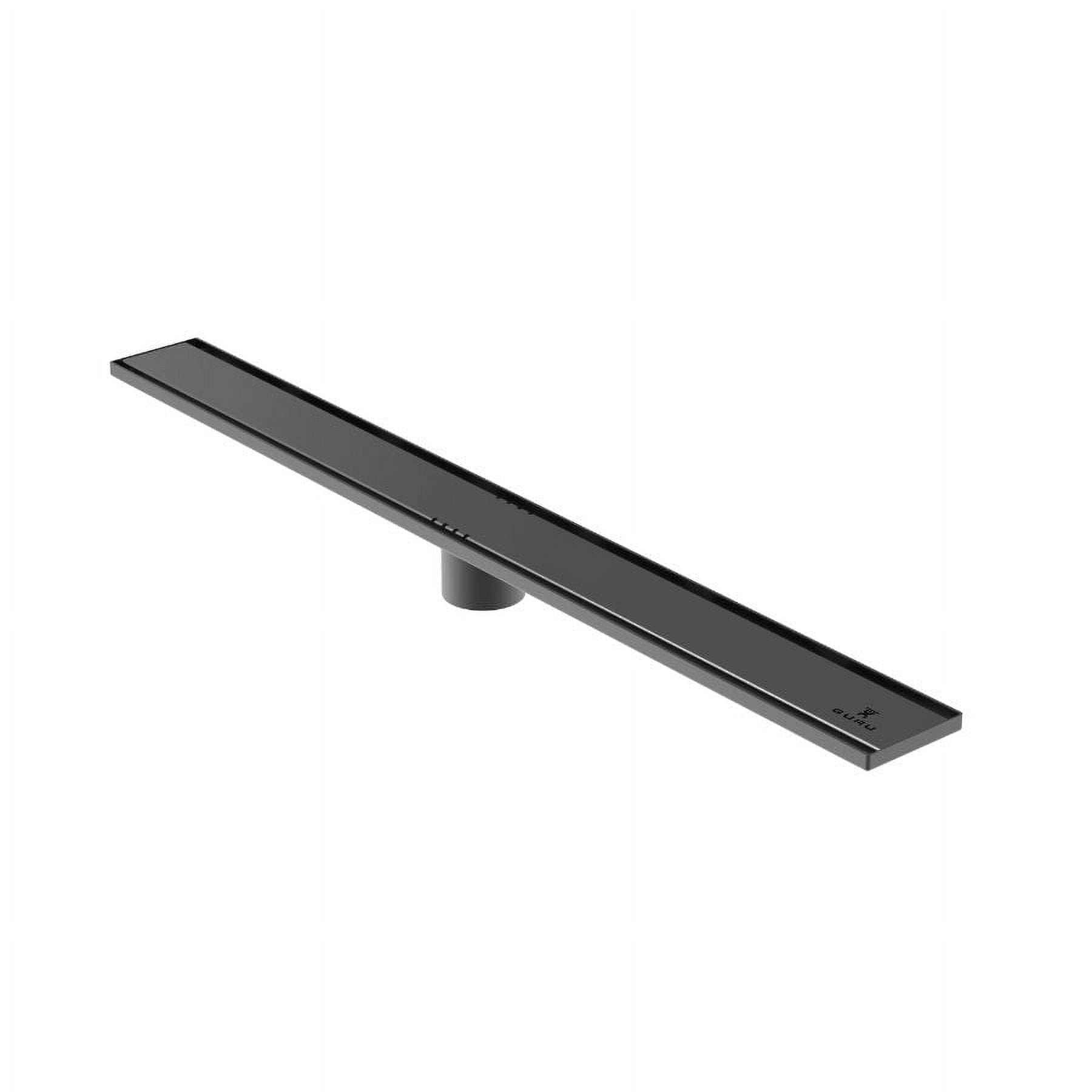 Evolux 36" Lisa Nero Linear Drain Grate - Walmart Business Supplies