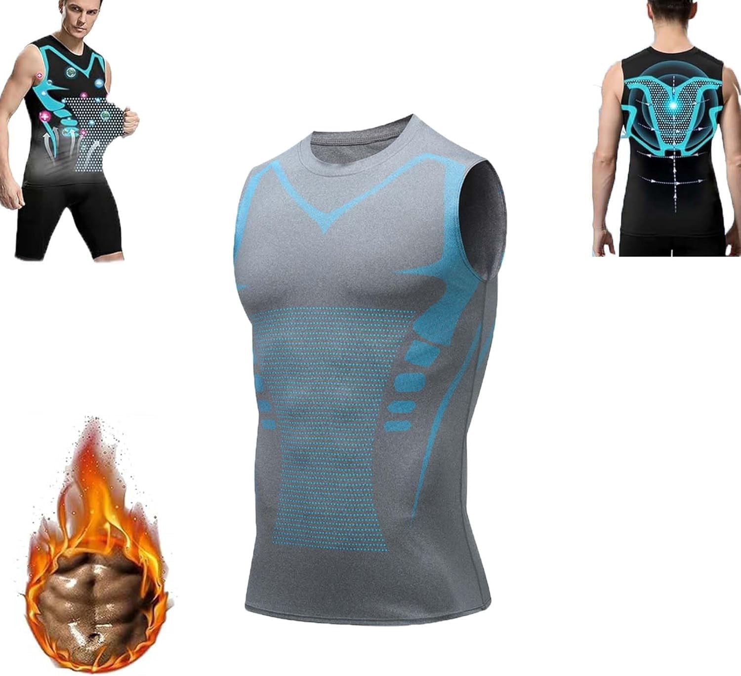 Evolv V Boost Men Compression Shirt – 2026 Upgraded Muscle Defining ...