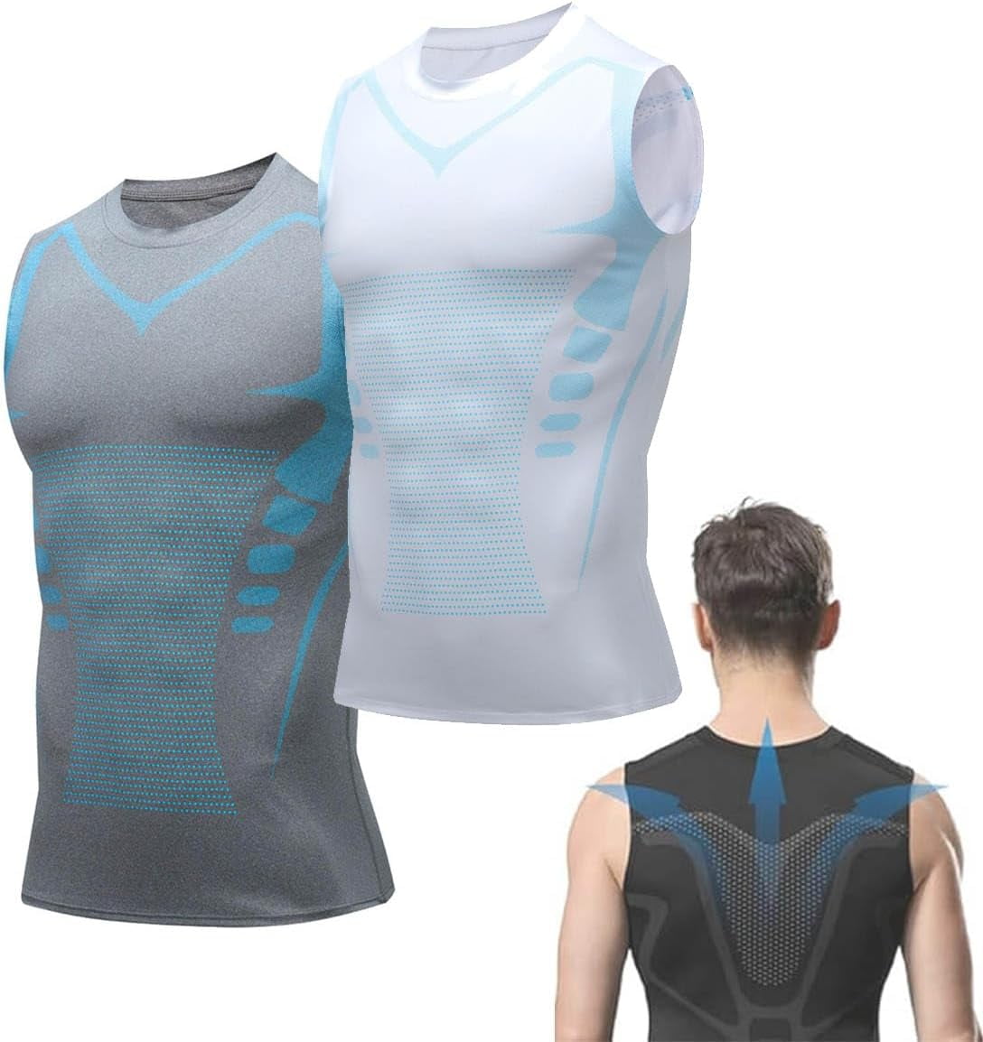 Evolv-V Boost Men Shirt, V-Boost 2025 New Version Ionic Shaping ...