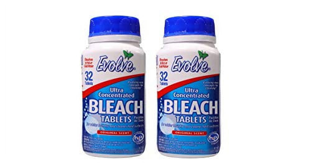 Evolve Bleach Tablets, (2, Original) - Walmart.com