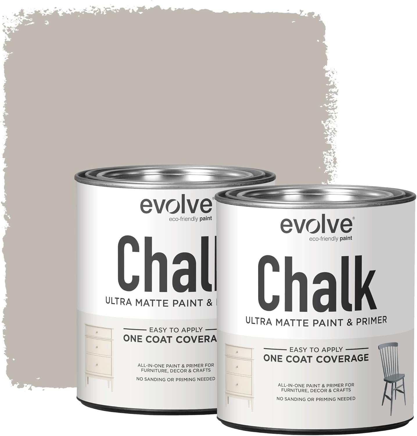 Evolve Ultra Matte Chalk Paint, Eco-Friendly Paint and Primer, Antique ...
