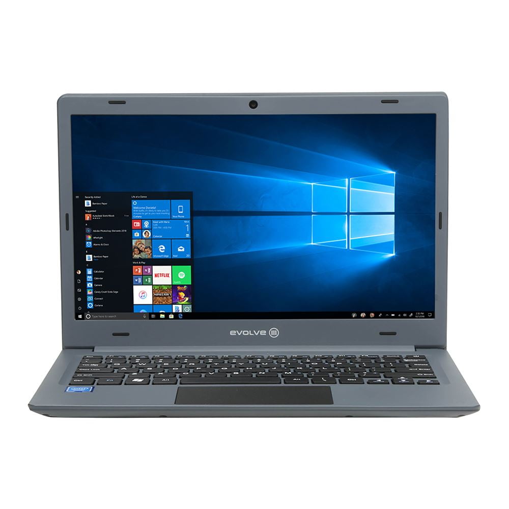 "Evolve III Maestro 11.6"" Notebook, 64GB, 4GB RAM, Wi-Fi, Intel Celeron N3450, Intel HD ...