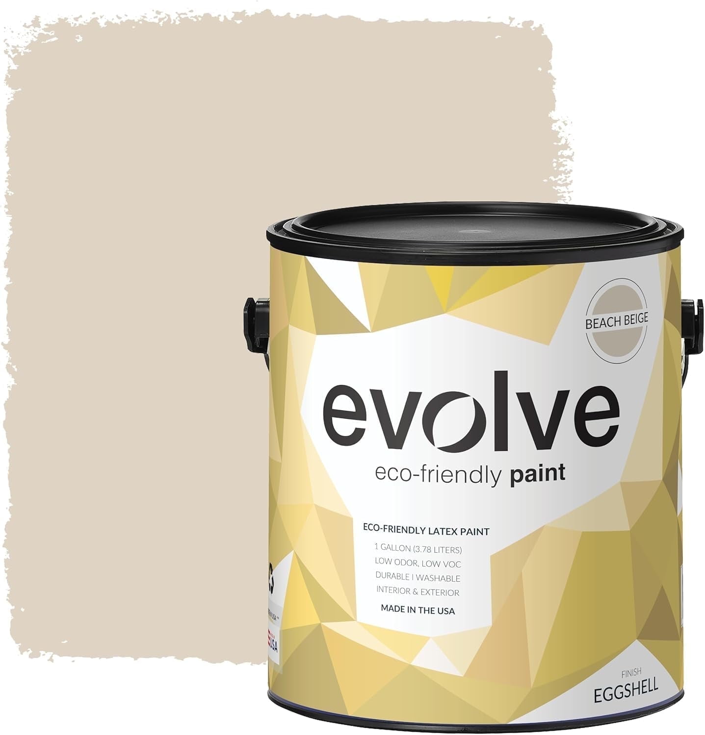 Evolve Latex Paint and Primer, Interior and Exterior Paint, Eggshell ...