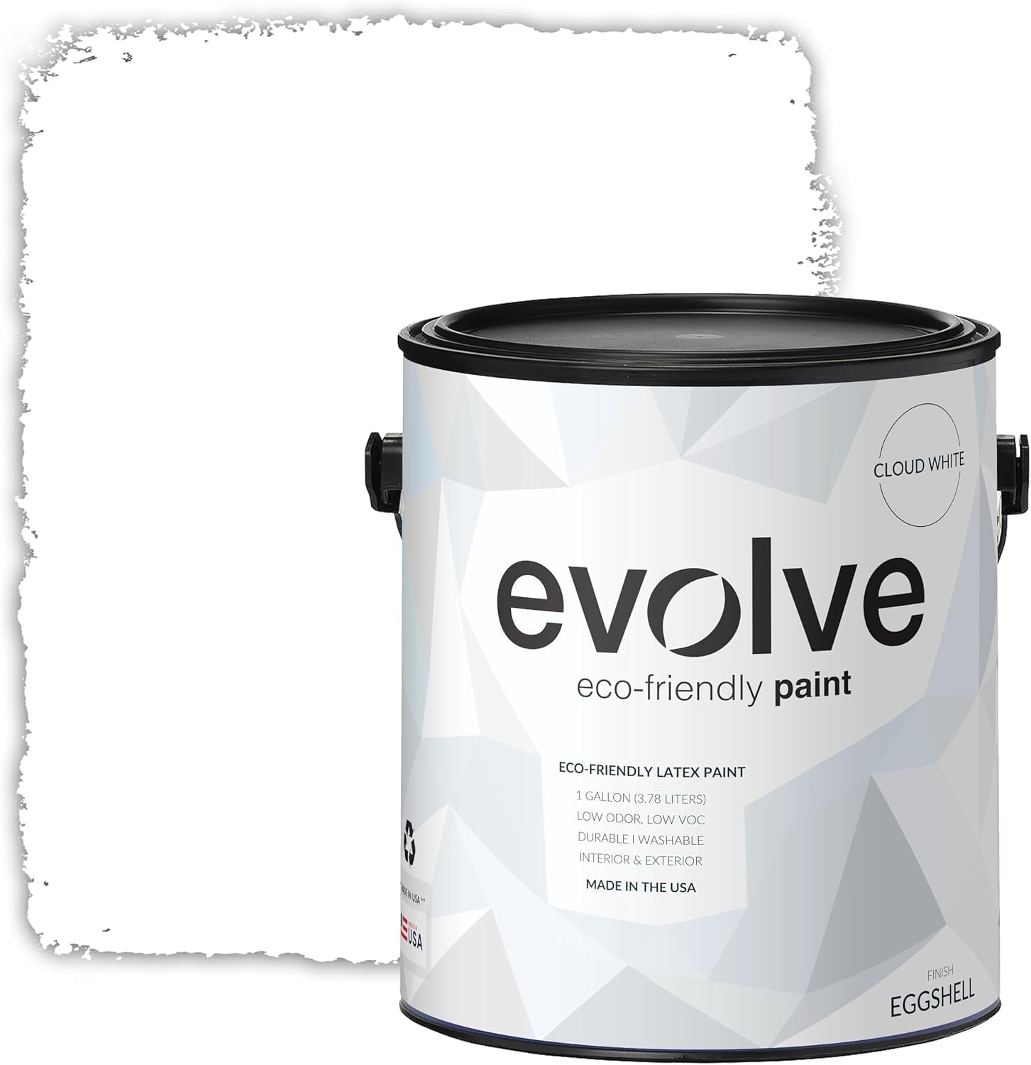 Evolve Latex Paint and Primer, Interior and Exterior Paint, Eggshell ...