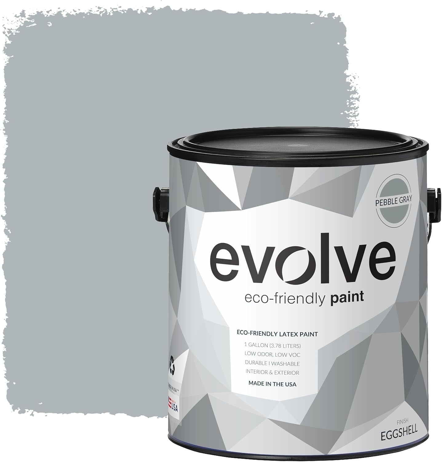 Evolve Latex Paint and Primer, Interior and Exterior Paint, Eggshell ...
