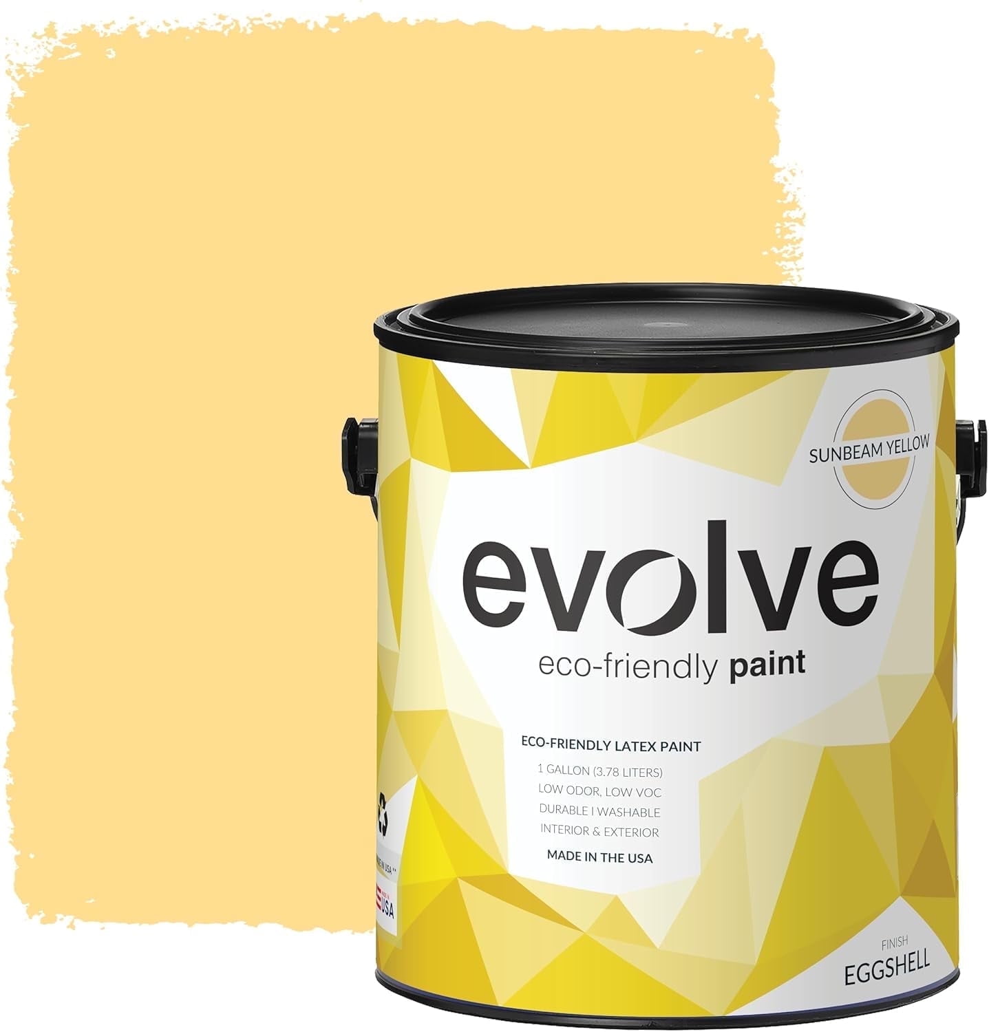 Evolve Latex Paint and Primer, Interior and Exterior Paint, Eggshell ...