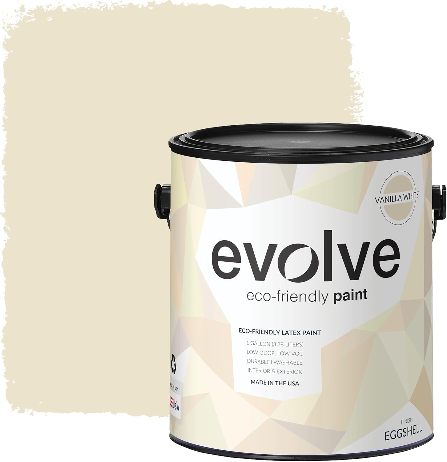 Evolve Latex Paint and Primer, Interior and Exterior Paint, Eggshell ...