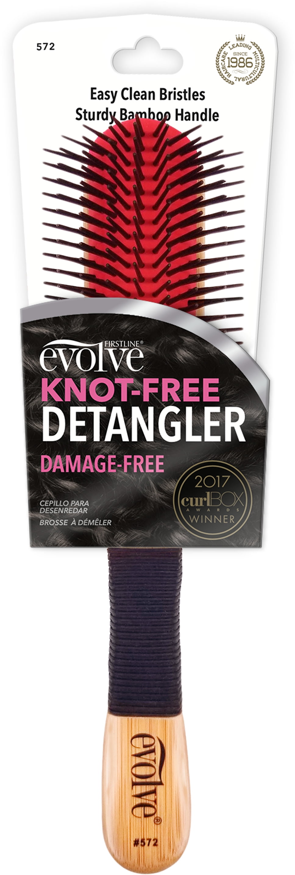 Evolve Knot Free Detangler Brush - Walmart.com